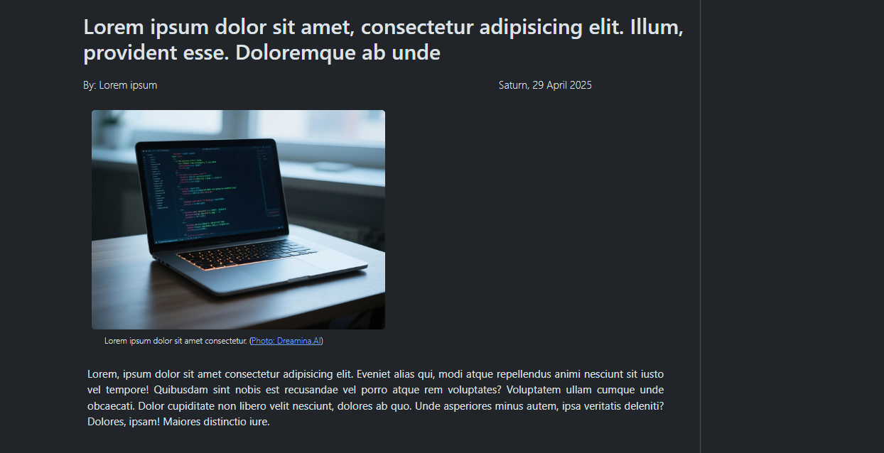 Web Portfolio | Sandy Aditya